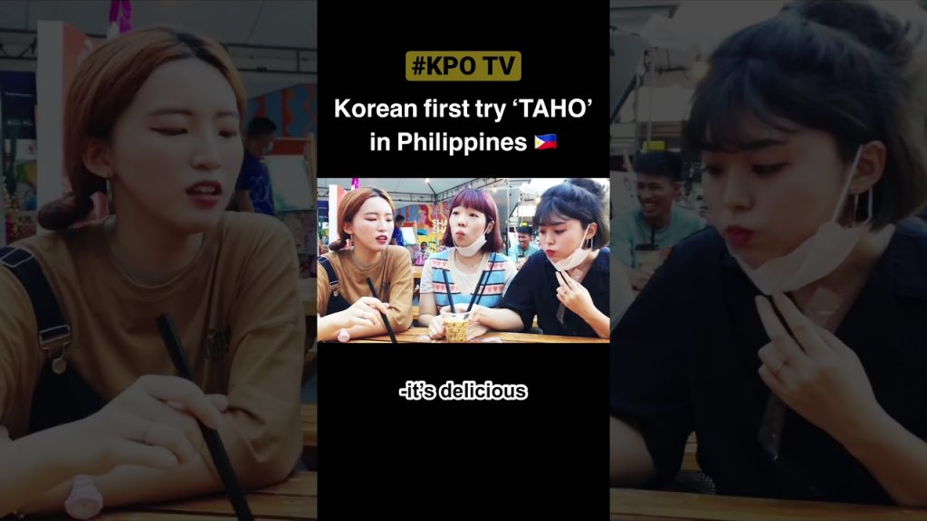 Korean first try ‘TAHO’ in the Philippines #shorts | KPO TV – ASTROCOHORS CLUB Headquarters