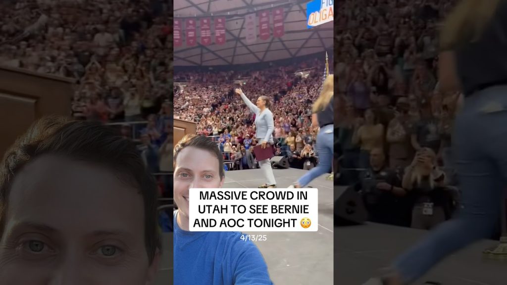 WOW! Massive Crowds for AOC and Bernie…in UTAH!!! – ASTROCOHORS CLUB ...